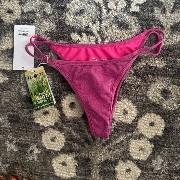 Bydee | Swim | Nwt Bydee Australia Bikini Bottom In Sparkling Pink ...